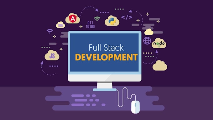 Create frontend backend web app development full stack custom solutions ...