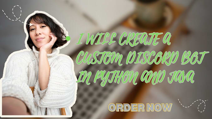 Create a custom discord bot for your server in python and java by Israel_mi | Fiverr