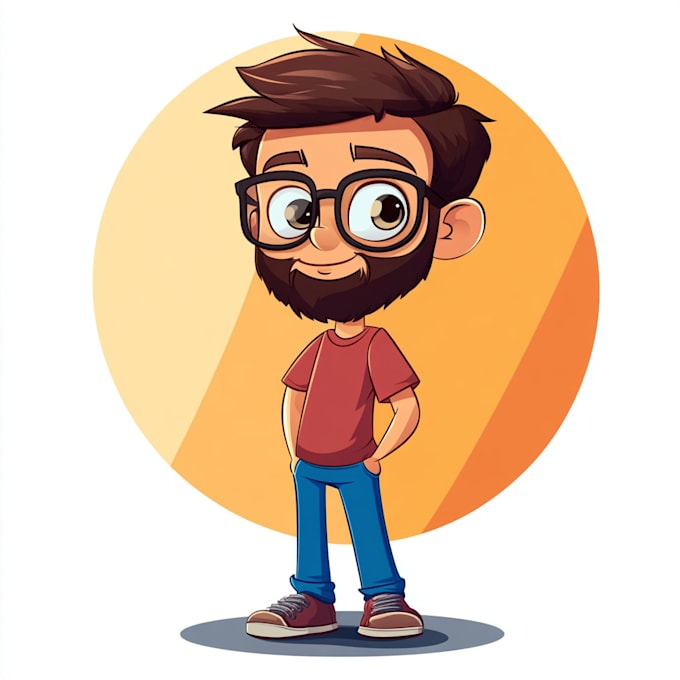 Create cartoon character illustration design by Pucloorsuy | Fiverr