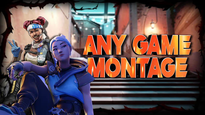 Create a pro gaming montage for valorant, cod, cs2 and more by ...