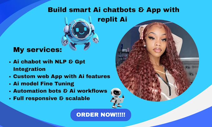 Replit automation n8n replit chatbot replit app ai agent by Kendra_bettyy | Fiverr