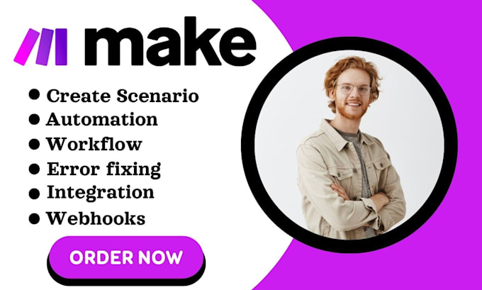 Setup Fix Make Com Make Com Automation Integromat Make Expert Made Com By Smartest4 Fiverr
