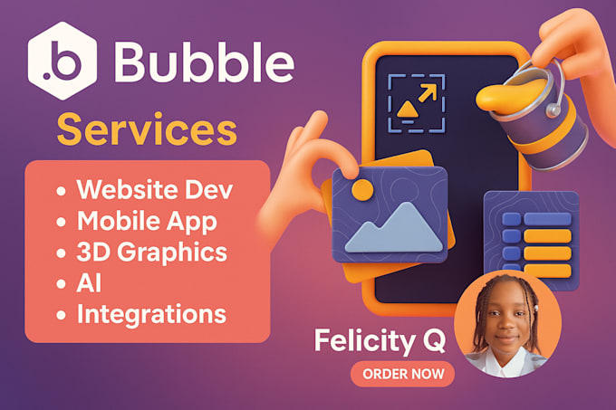 Develop bubble io app, mvp saas bubble web app developer by Felicityquninn | Fiverr