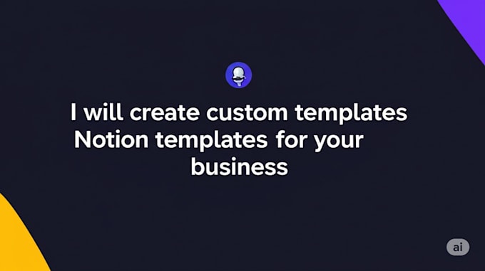 Create you a custom notion template by Amar_for_hire | Fiverr