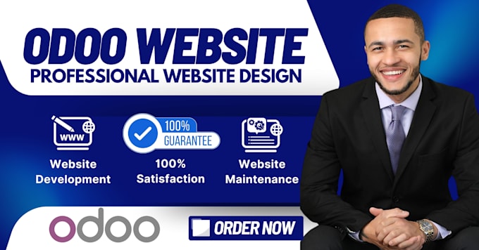 Design, redesign odoo website, ecommerce website, optimize odoo website by Dennic_skrtel | Fiverr