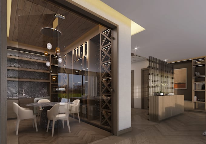 Design realistic and detailed interior 3d renders for your space by F ...