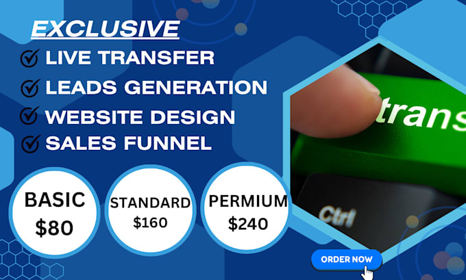 Help you generate live transfer leads with artificial intelligence by ...