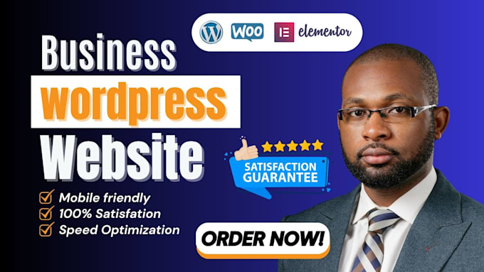 Create business website redesign wordpress business website design by Abneyweb | Fiverr