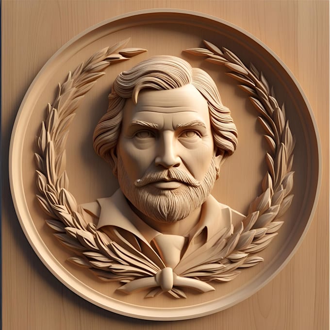 High detailed 3d bas relief engrave wood carving 3d bas relief model 3d ...