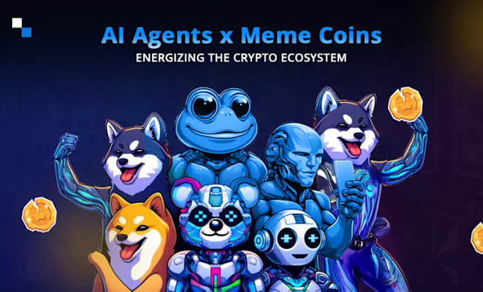 Develop ai agent meme coin with social on blockchain like virtuals and ...
