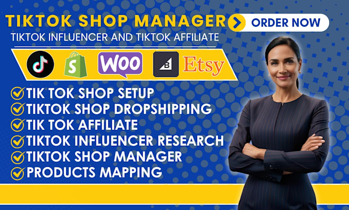 Do tik tok shop setup tiktok shop dropshipping and tik tok affiliate ...