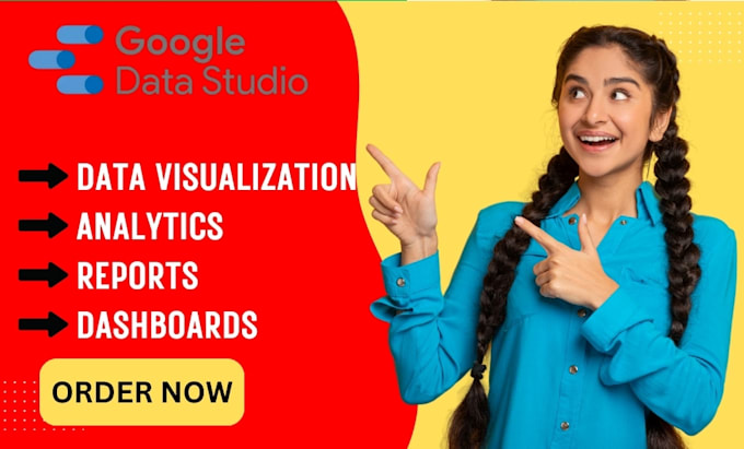 Create looker studio dashboard report analytics ga4 by Iretiogo_nath | Fiverr