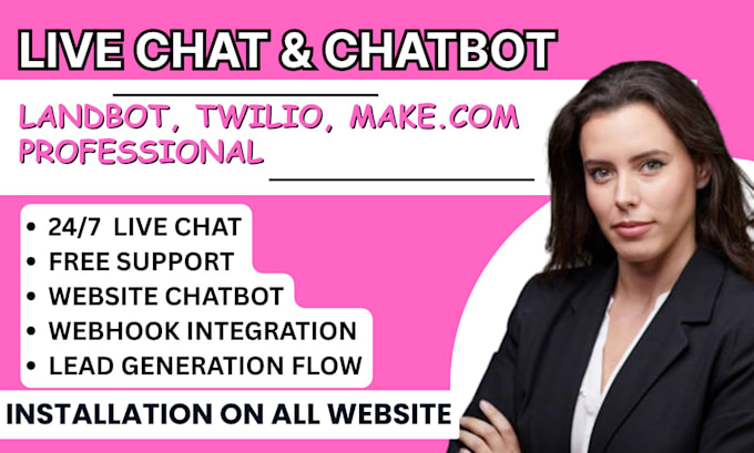 Make Website Chatbot Landbot Ai Chatgpt Vapi Pabbly Twilio Automate