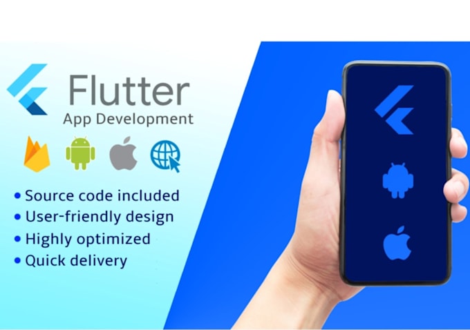 Develop flutter app flutter developer mobile app ios developer ai ...