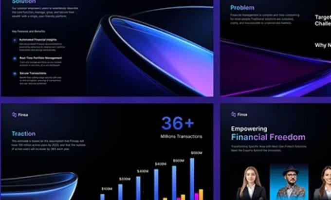 Design real estate investment teaser business summary pitch deck ...