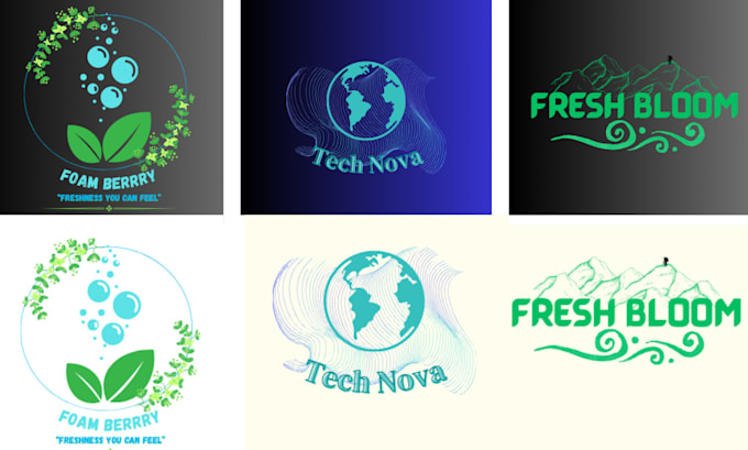 Make catchy brand logo by Alidudd | Fiverr