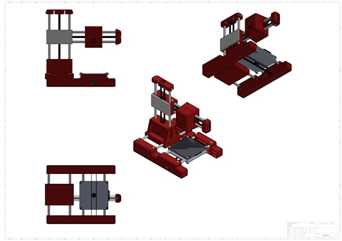 Create complex mechanical assemblies and 3d and 2d models by Meednairy | Fiverr