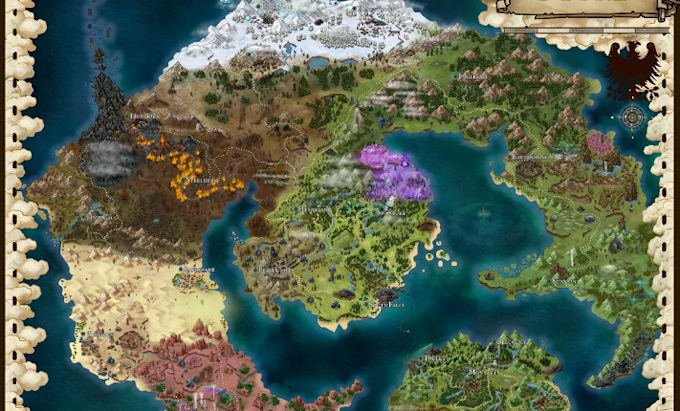 Develop roblox map, game map, dnd map for rpg dnd tabletop campaign ...