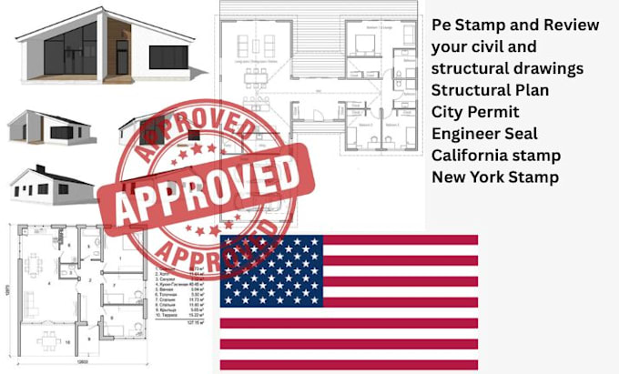 Do architectural pe stamp, massachusetts, tennessee, michigan for city ...