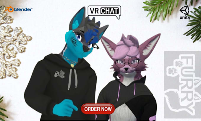 Vrchat avatar vr character vrc avatar 3d furry avatar furry nsfw anime ...