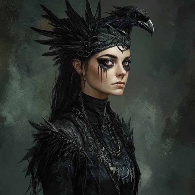 Create fantasy, dnd, horror digital art with your character by ...