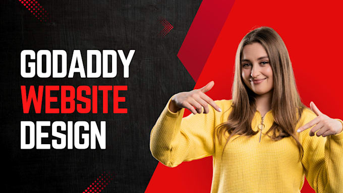 Do landing page of godaddy website design and redesign by Blessig_cosign | Fiverr