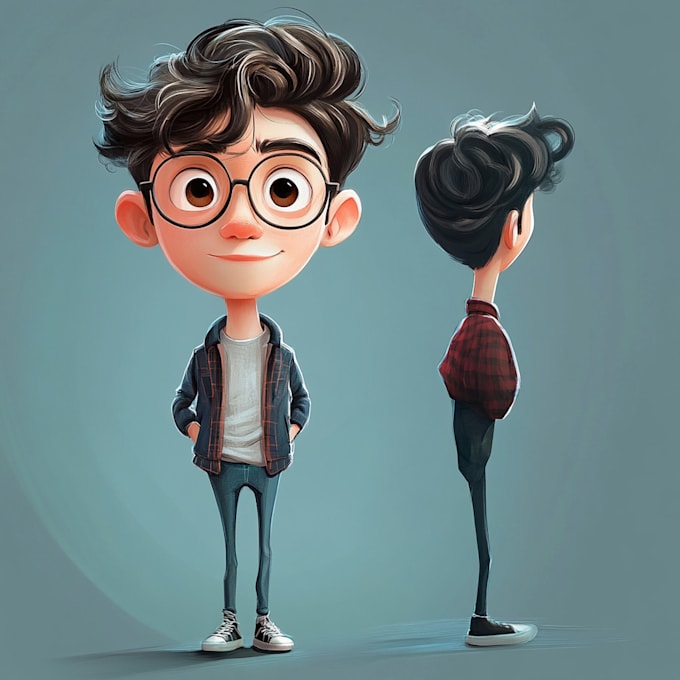 Create cartoon character illustration design by Vaivadeibot | Fiverr