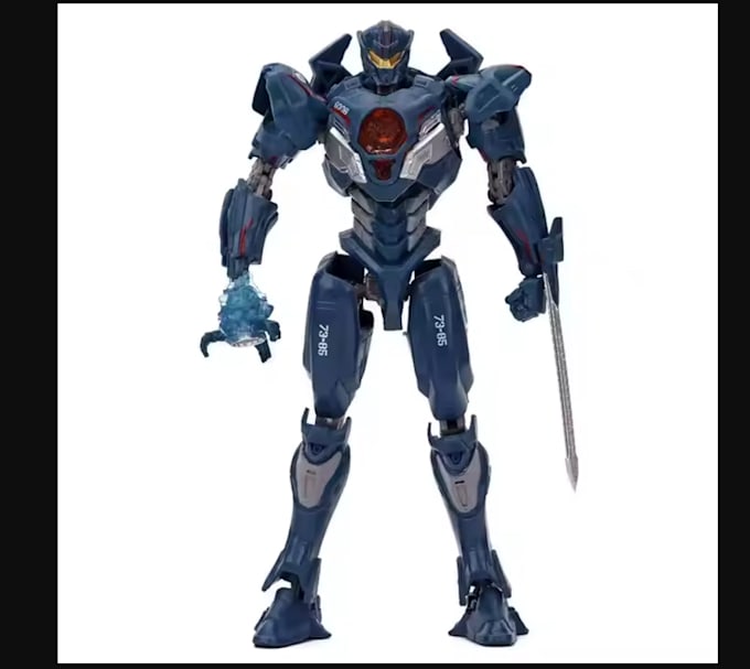 Model mecha action figure scifi robot cyberpunk articulated 3d ...