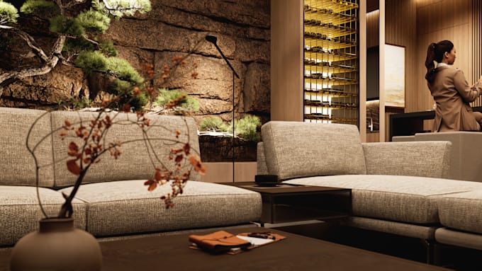 Create and render 3d interior design using d5 rendering by Onesol ...