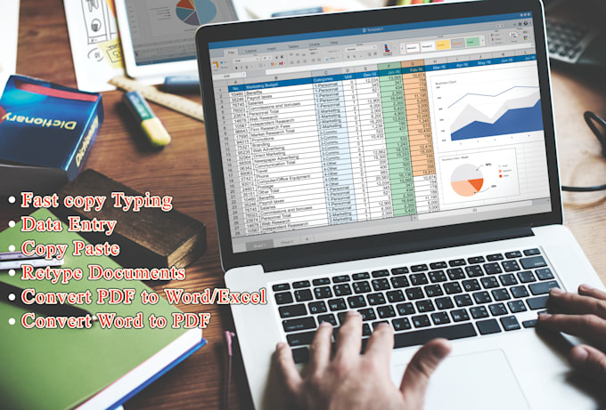 Do professional data entry, word typing, and excel tasks by Easyservice01 | Fiverr
