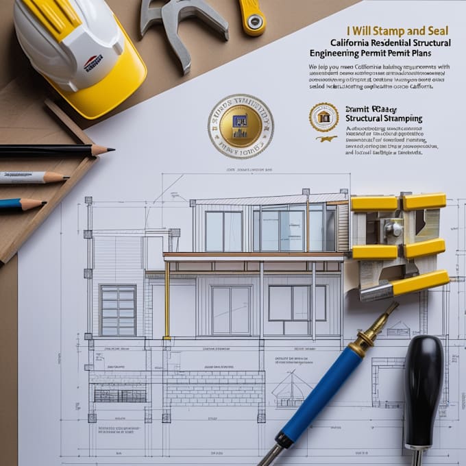 Licensed engineering pe stamp for new york, arizona building permit ...