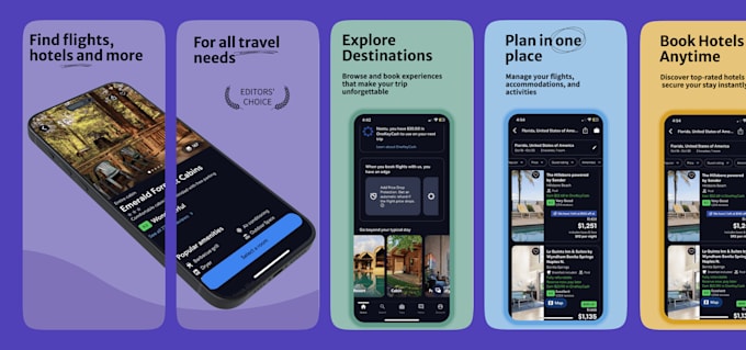 Design app screenshots for app store and play store apple store by ...