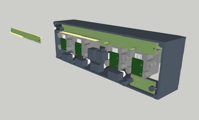 Do enclosure or pcb case to your pcb design for electronics ready to ...