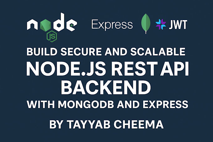 Be your nodejs backend developer by Alitayyab007 | Fiverr