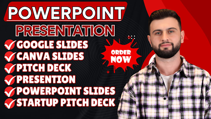 Create powerpoint presentation canva slide google slides pitch deck presentation by ...