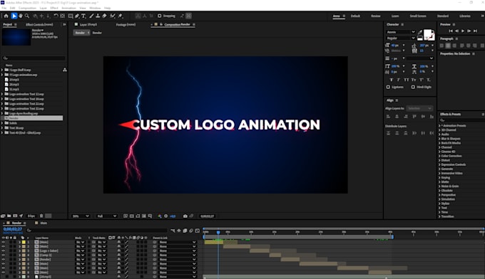 Create a custom animated logo intro for your brand by Anna3022 | Fiverr