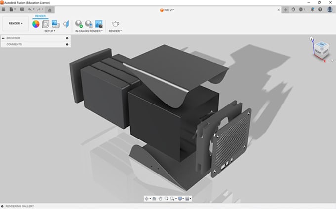 Model 3d cad design, 3d product modeling, solidworks or autocad for ...