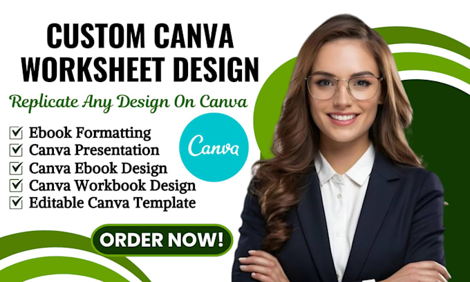 Design canva worksheets, canva templates workbook, canva ebook design ...