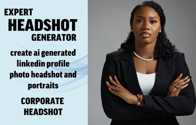 Create ai generated linkedin profile corporate headshots using your ...