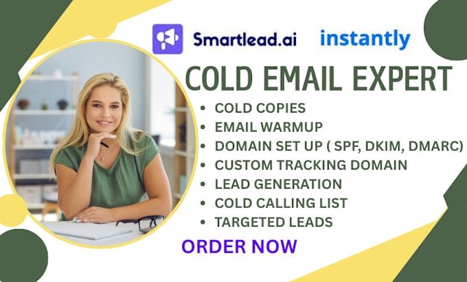 Send personalized cold emails outreach with instantly smartlead lemlist claycom by Briansants ...