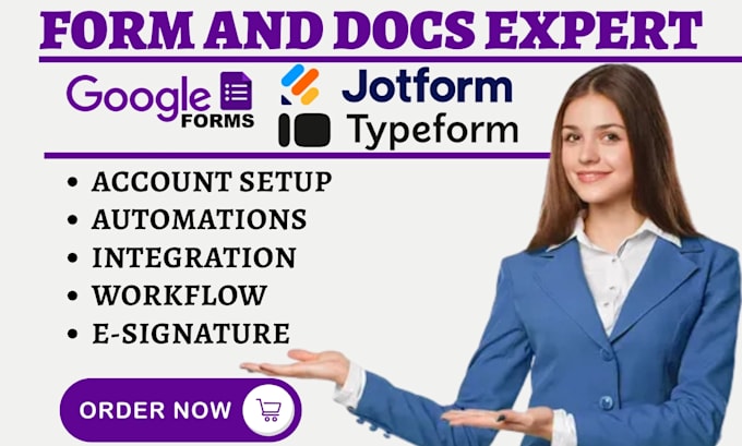 Create google form survey jotform online forms typeform conditional logic apps by Odun_xpert ...