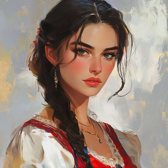 Draw your oc, world of warcraft or dnd fantasy character by Rozantevens ...