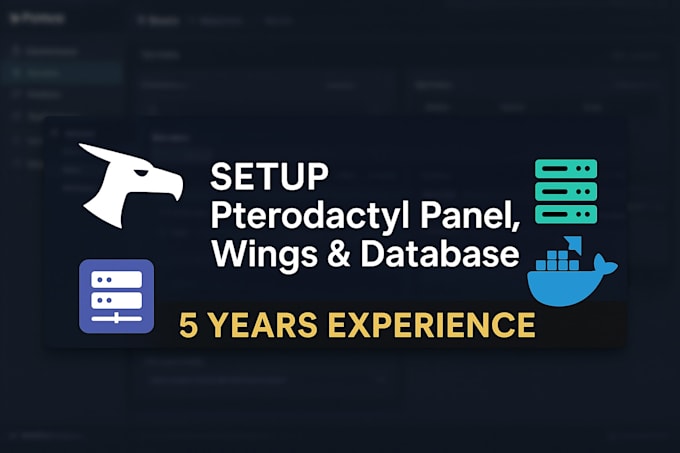Install pterodactyl panel and wings on your vps or dedicated server by Tanjilogaming | Fiverr