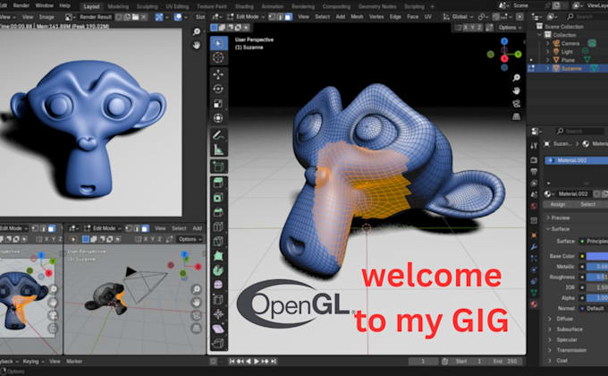 Develop opengl, pyopengl,jogl 2d and 3d projects by Enock_sk | Fiverr
