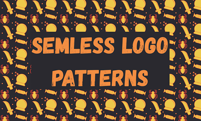 Create seamless all over logo pstterns for your brand by Cheshan_min ...