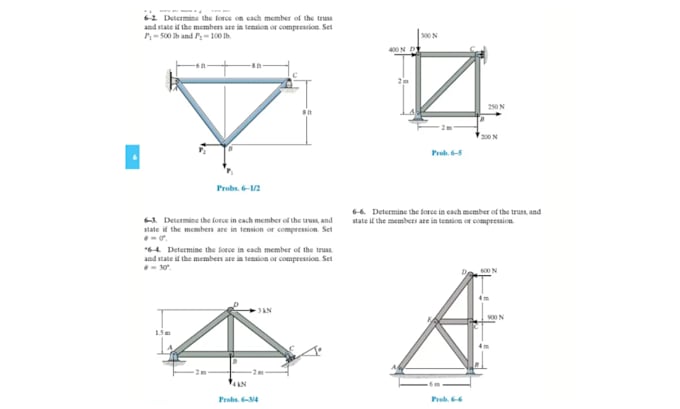 Tutor static, dynamics, vibration, structure , mechanics of material by ...