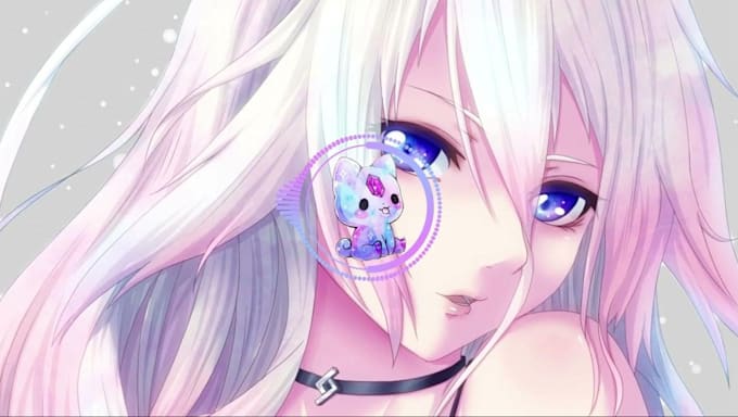 Draw anime illustration portrait, oc, fanart, cover, pfp, vtuber for ...