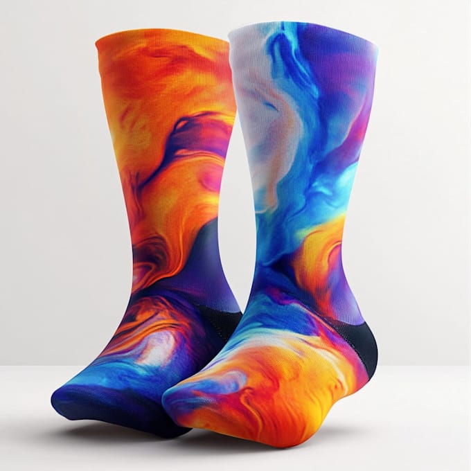Create beautiful socks design by Mouwhale | Fiverr