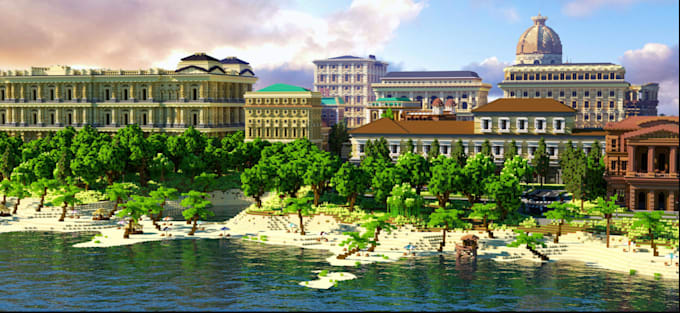 Create a minecraft map, landscape, minecraft spawn, minecraft builder, survival by ...