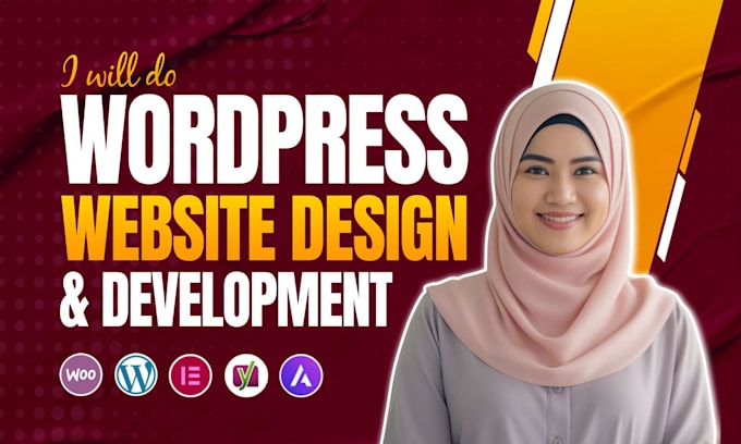 Create a wordpress website design and wordpress development by ...